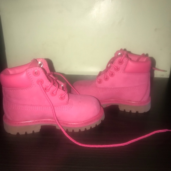 Timberland | Shoes | Hot Pink Timberlands | Poshmark